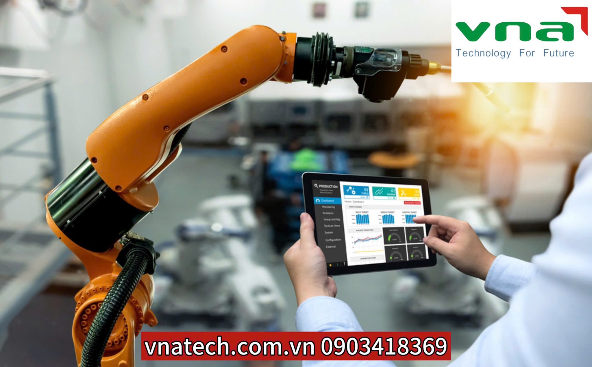 Các loại cánh tay robot công nghiệp phân loại và ứng dụng